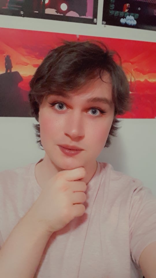 Thought I looked cute with this filter :) | Scrolller