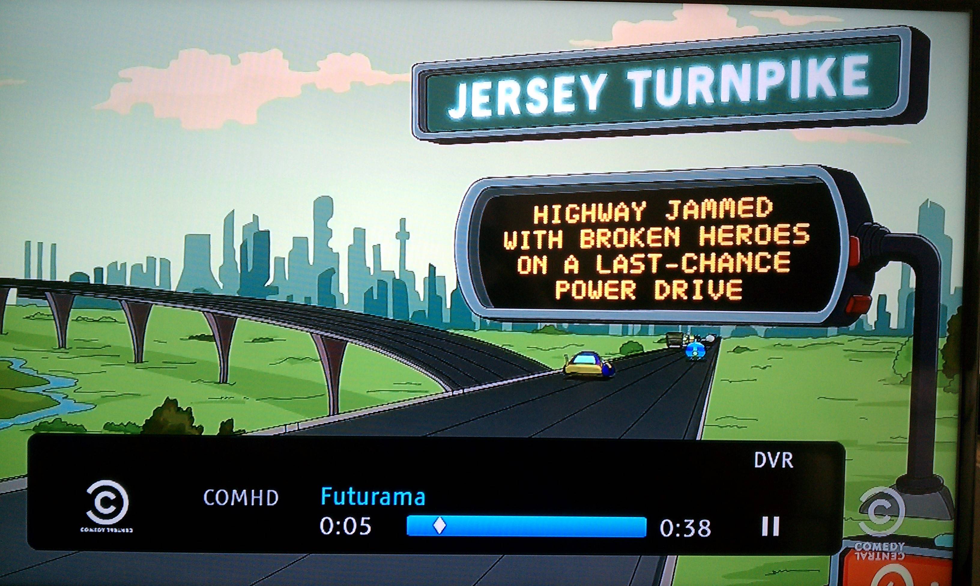 Thought you lovers of the Boss would appreciate this from Wednesday's Futurama | Scrolller