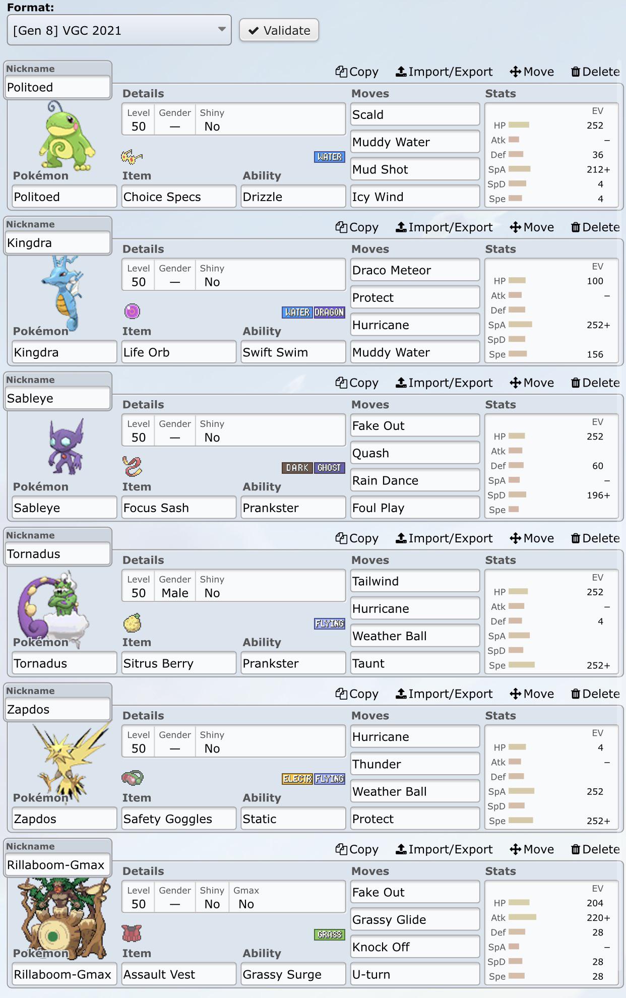 Thoughts On My Rain Team Scrolller