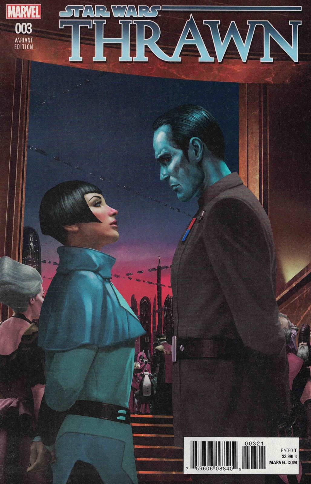 Thrawn #3 Variant Cover by Rahzzah | Scrolller