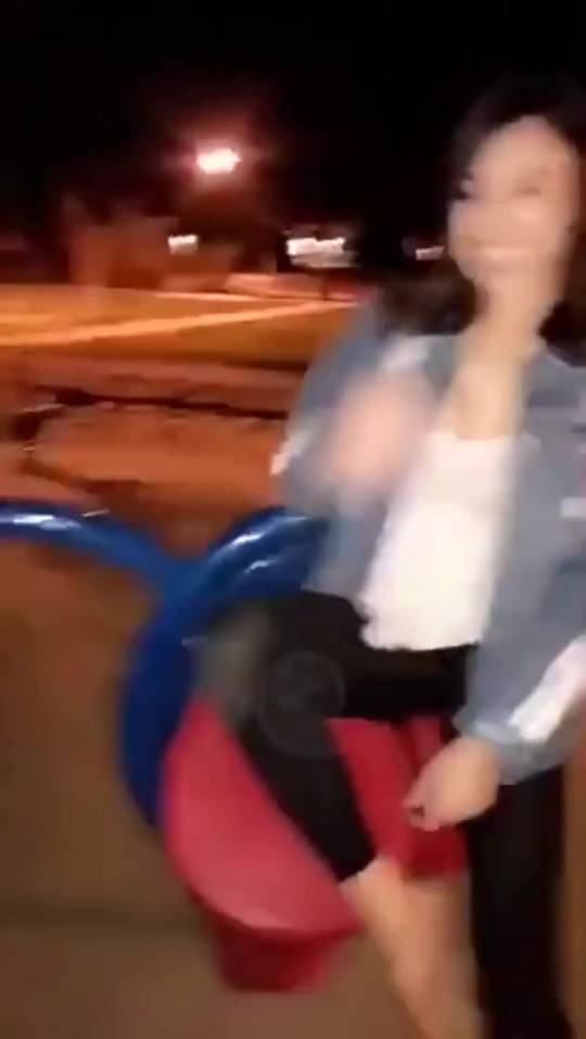 Three Girls On The Playground | Scrolller