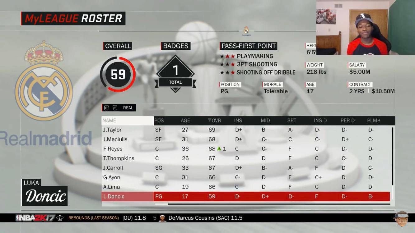 Throwback to Luka on 2k17👀 | Scrolller