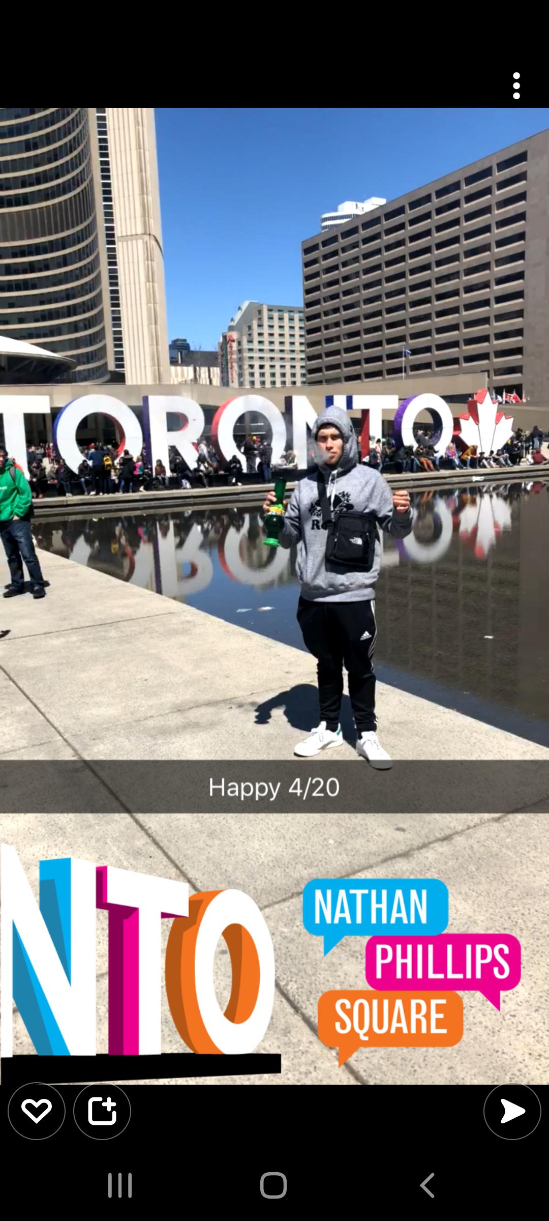 Throwing it back to the last real 420 event in Toronto | Scrolller