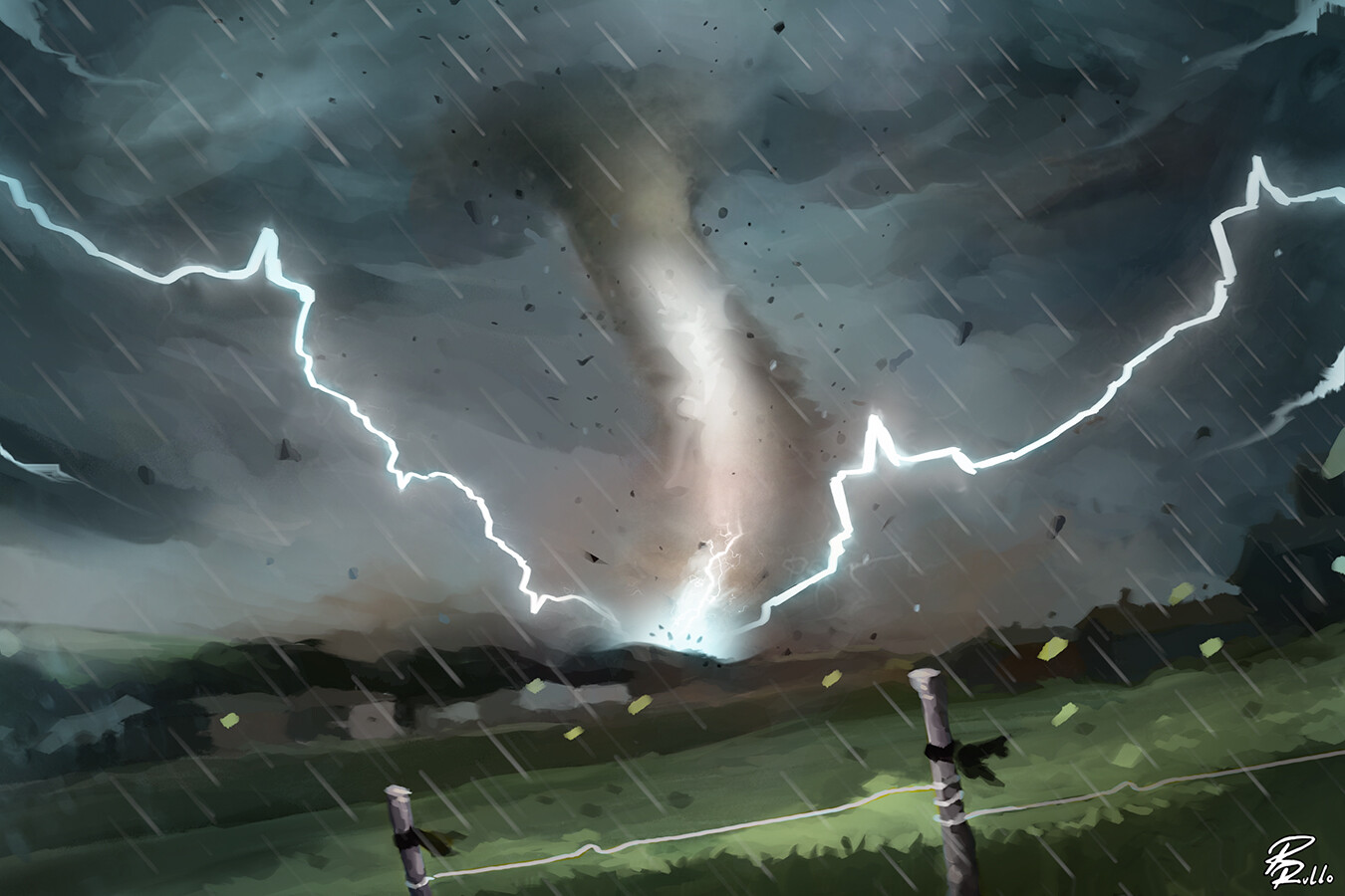 Thunder Tornado by Riccardo Rullo | Scrolller
