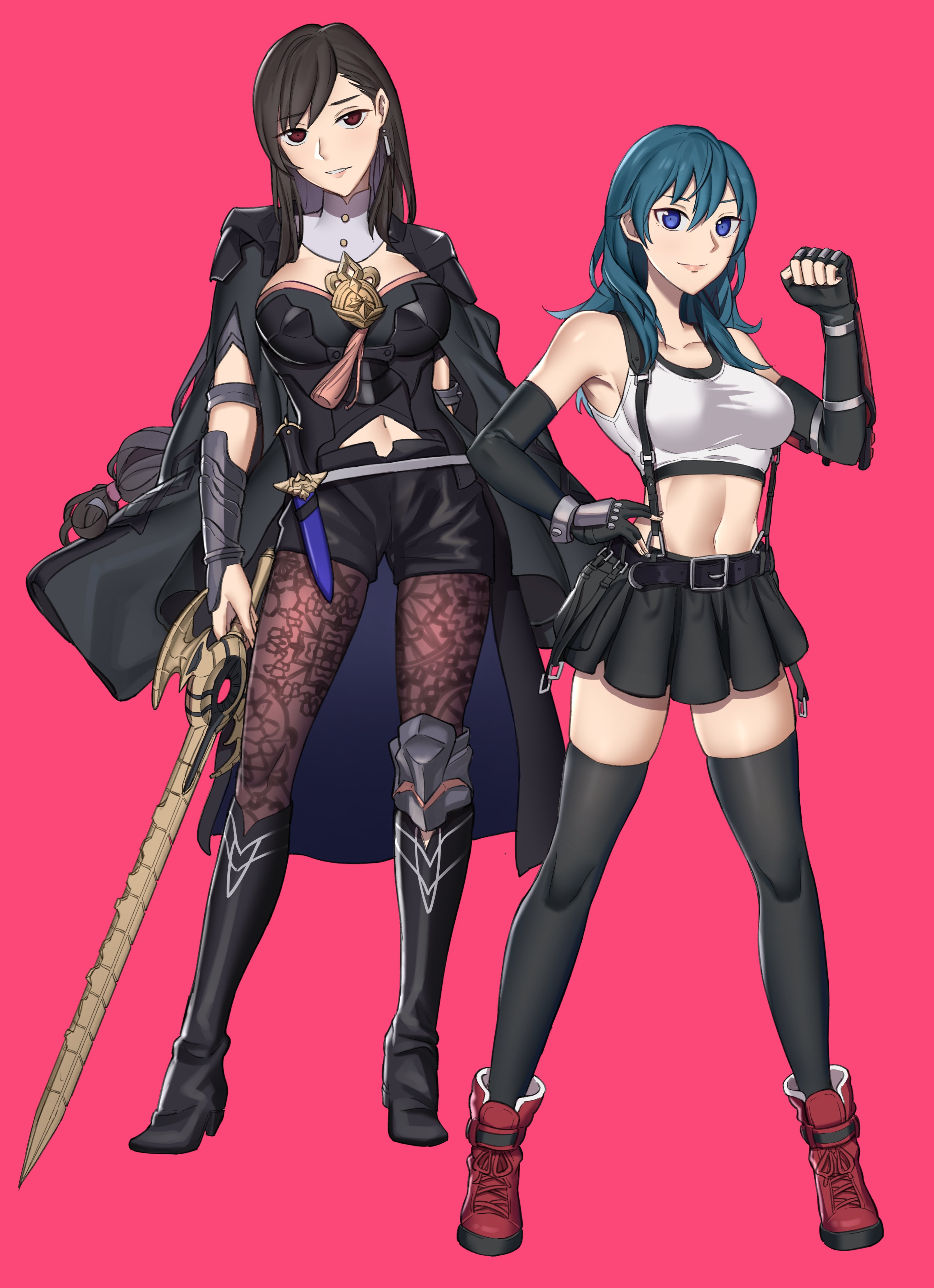 Tifa and Byleth | Scrolller