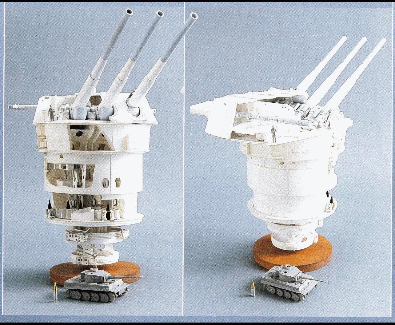 Tiger Tank vs Battleship Yamato turret | Scrolller