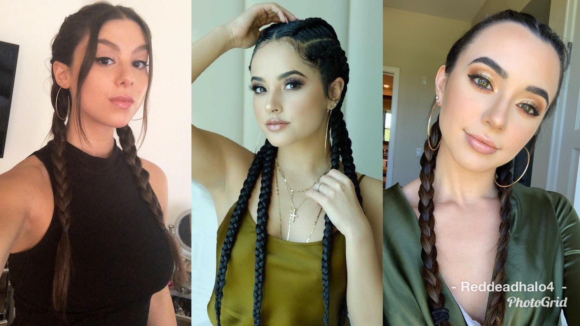 Tight and Long Pigtails: Kira Kosarin, Becky G, Veronica Merrell | Scrolller