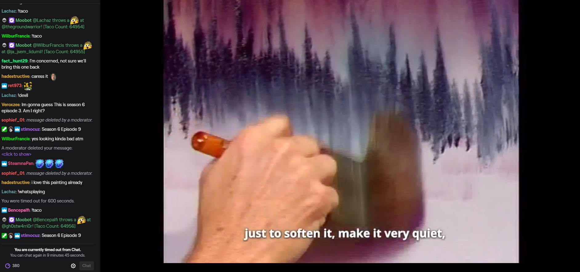 TIMED OUT OF BOB ROSS FOR ASKING TO SUB TO MY ONLYFANS. | Scrolller