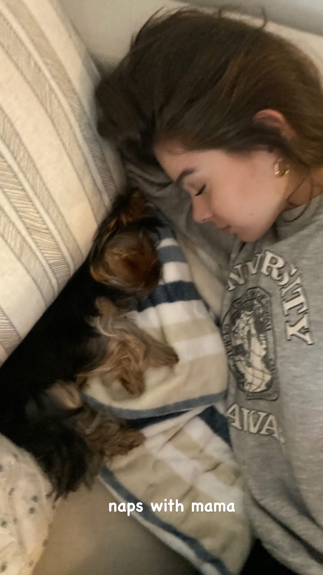 Tini and mama taking naps | Scrolller