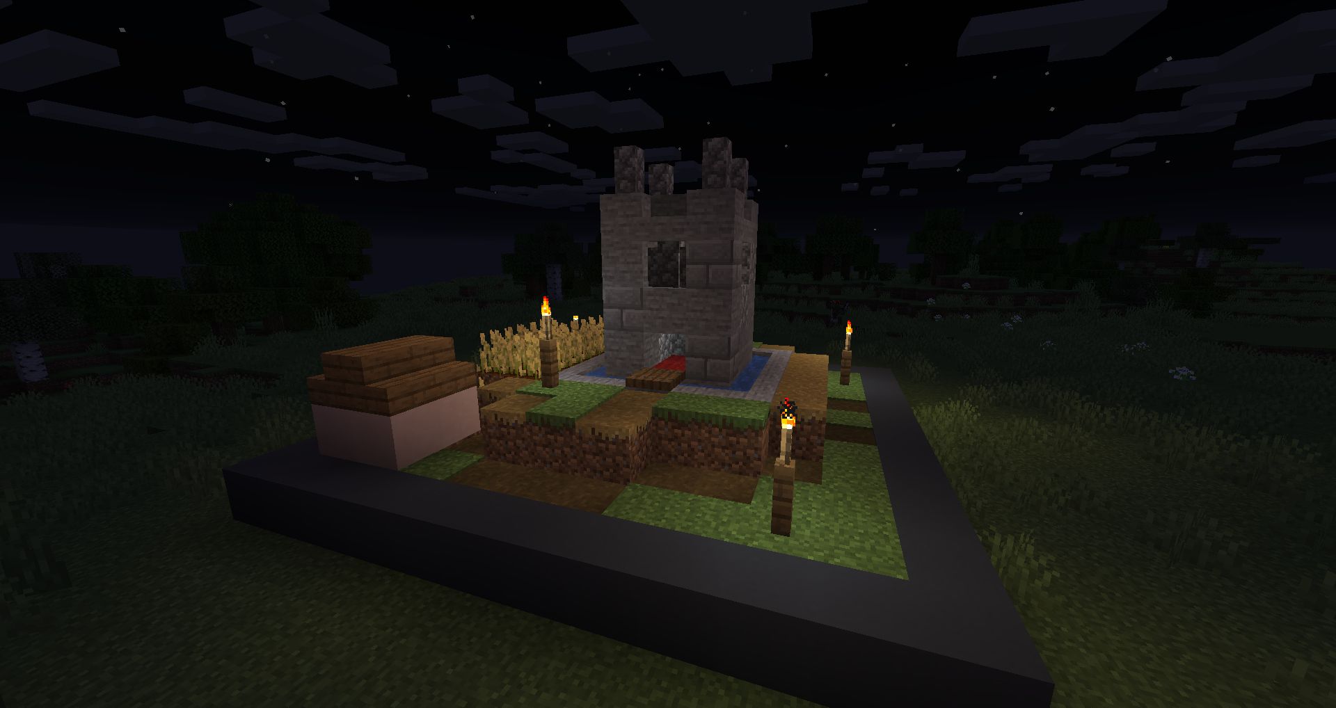 Tiny castle with moat drawbridge and farm! | Scrolller