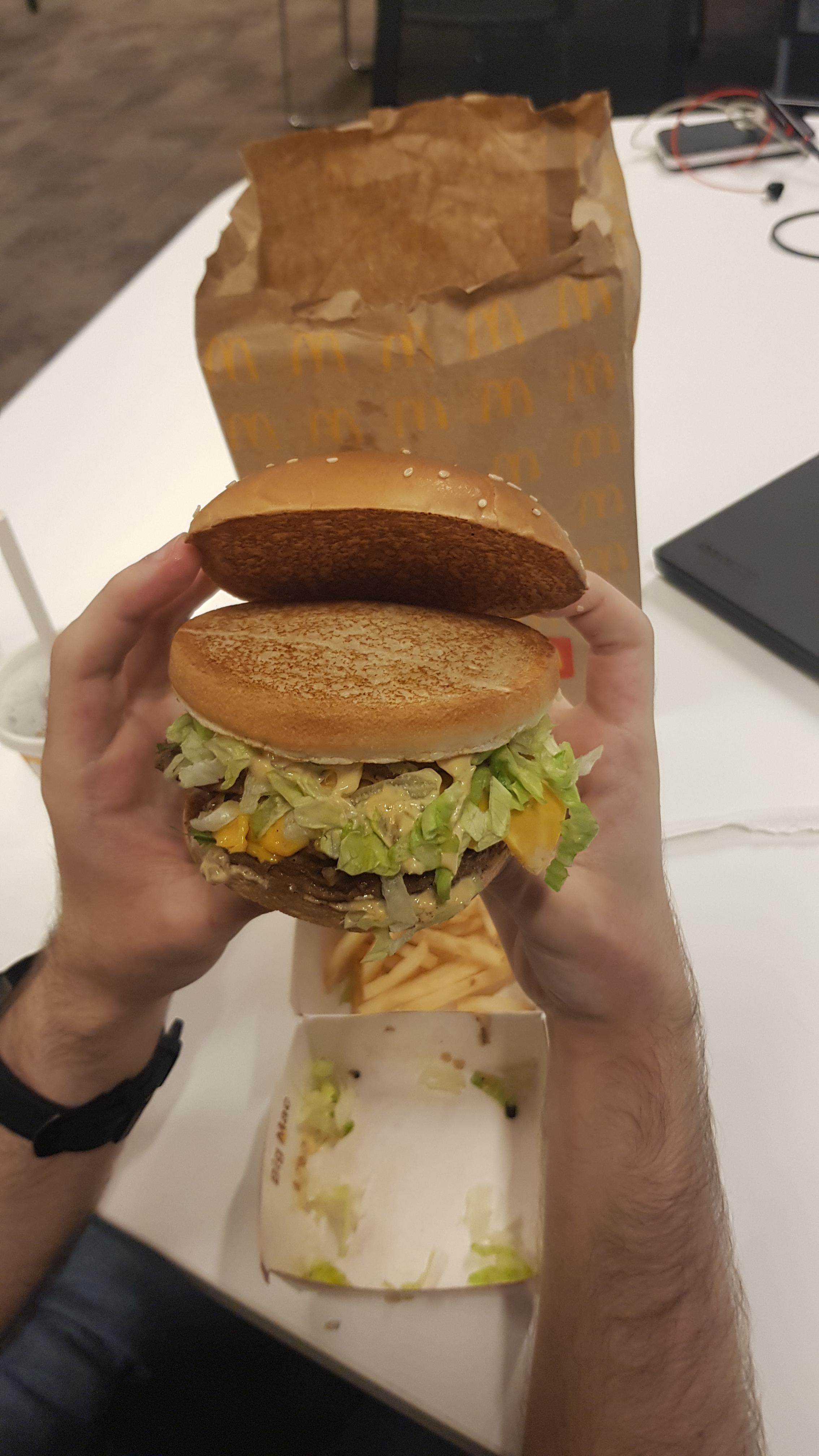 To make double Big Mac properly | Scrolller