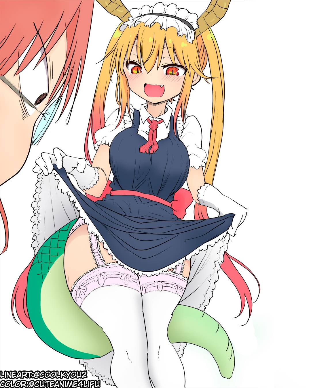 Tohru trying out a new outfit | Scrolller