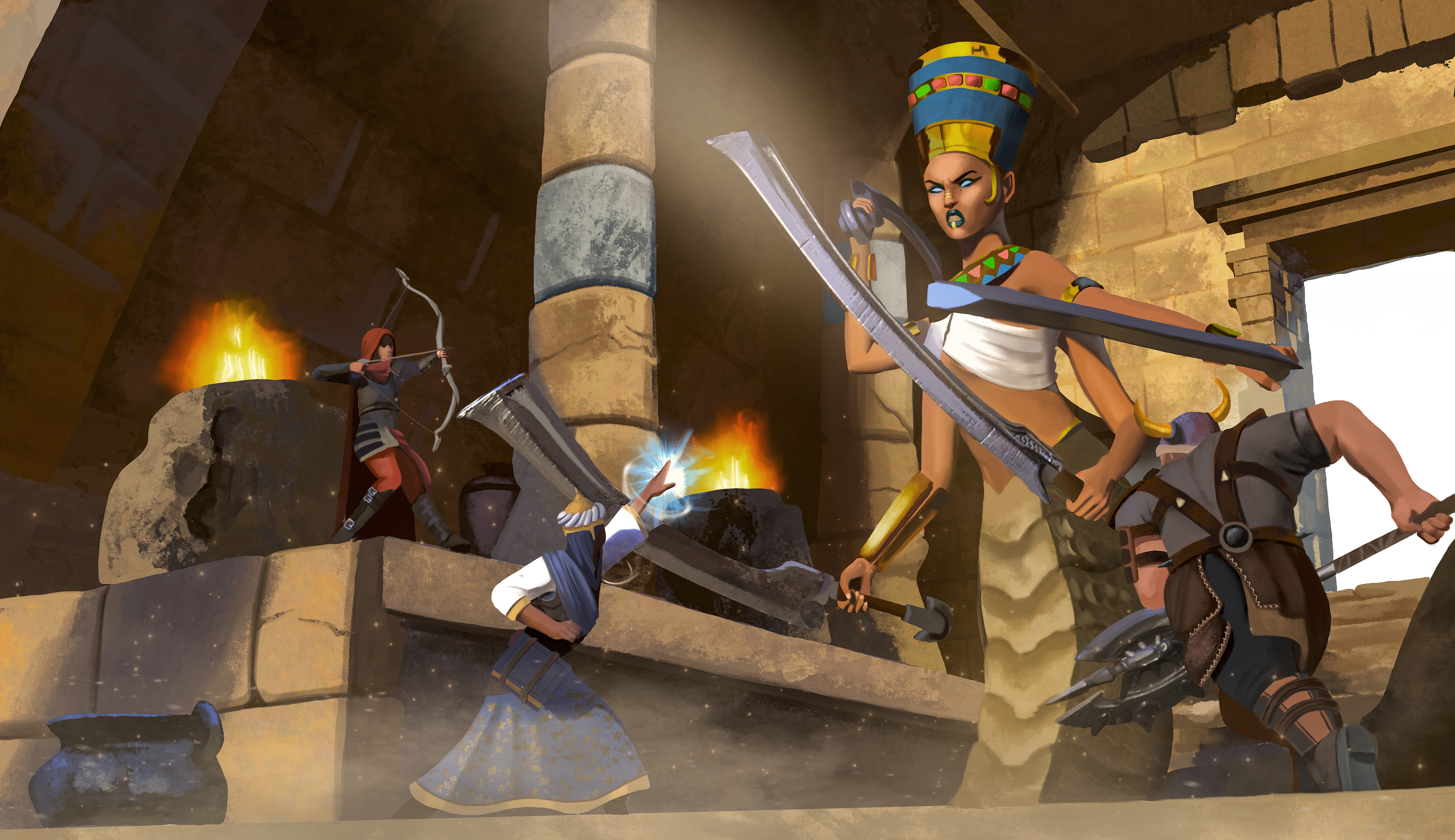 Tomb of the Snek Queen by Sam Kanios | Scrolller