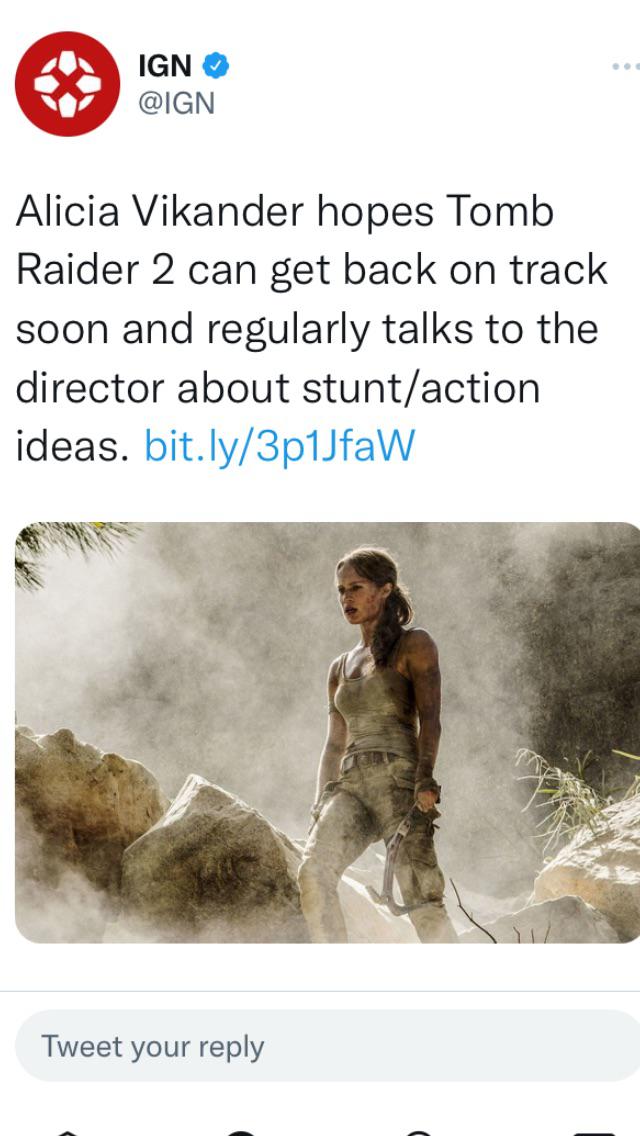 Tomb Raider Movie 2 | Scrolller