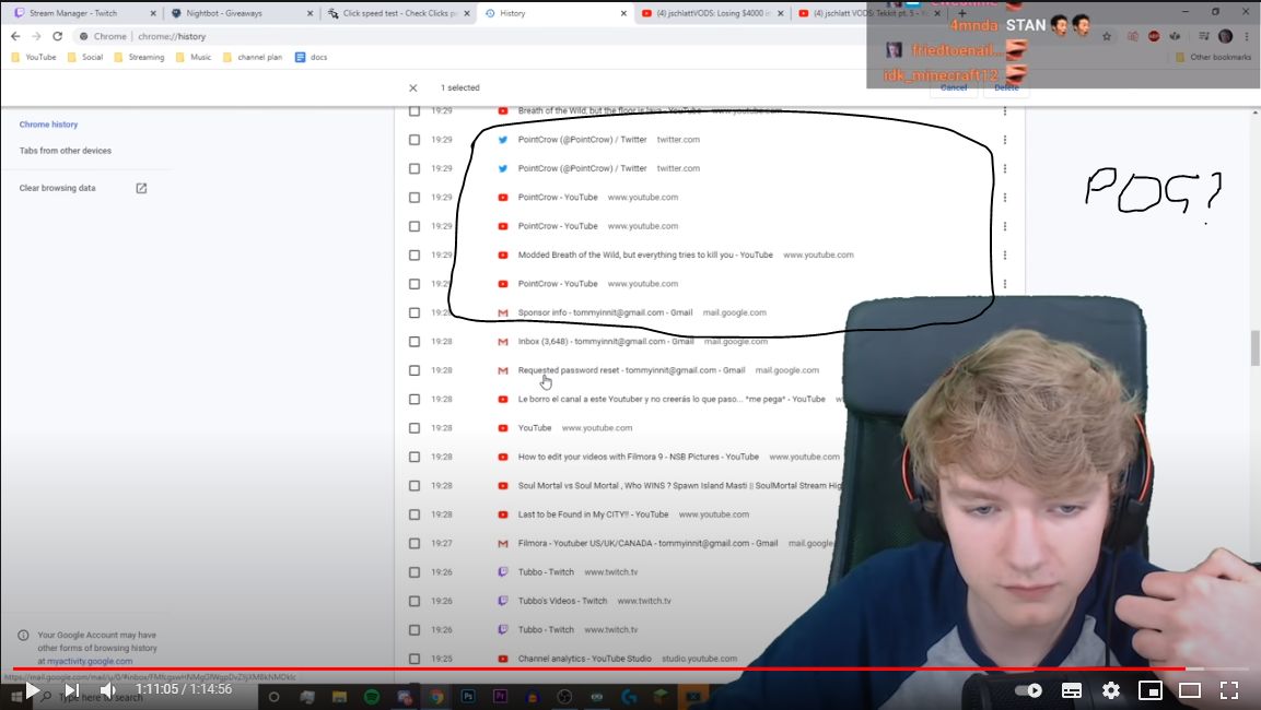Tommyinnit watches pointcrow? pog | Scrolller