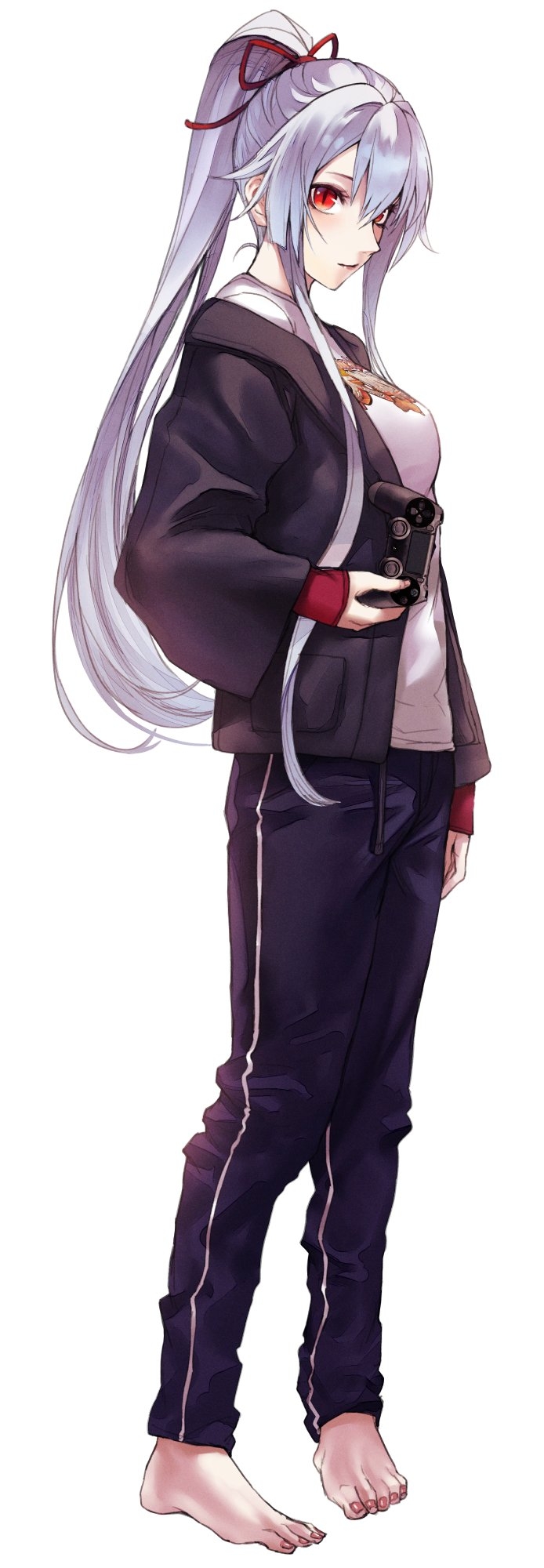 Tomoe Brought Her Own Controller Scrolller 7270