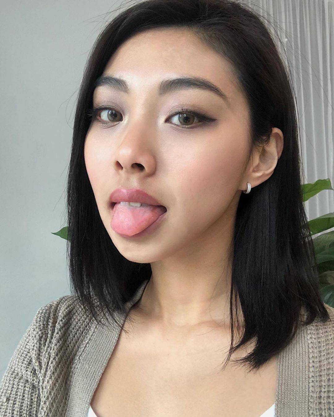 Tongue out | Scrolller