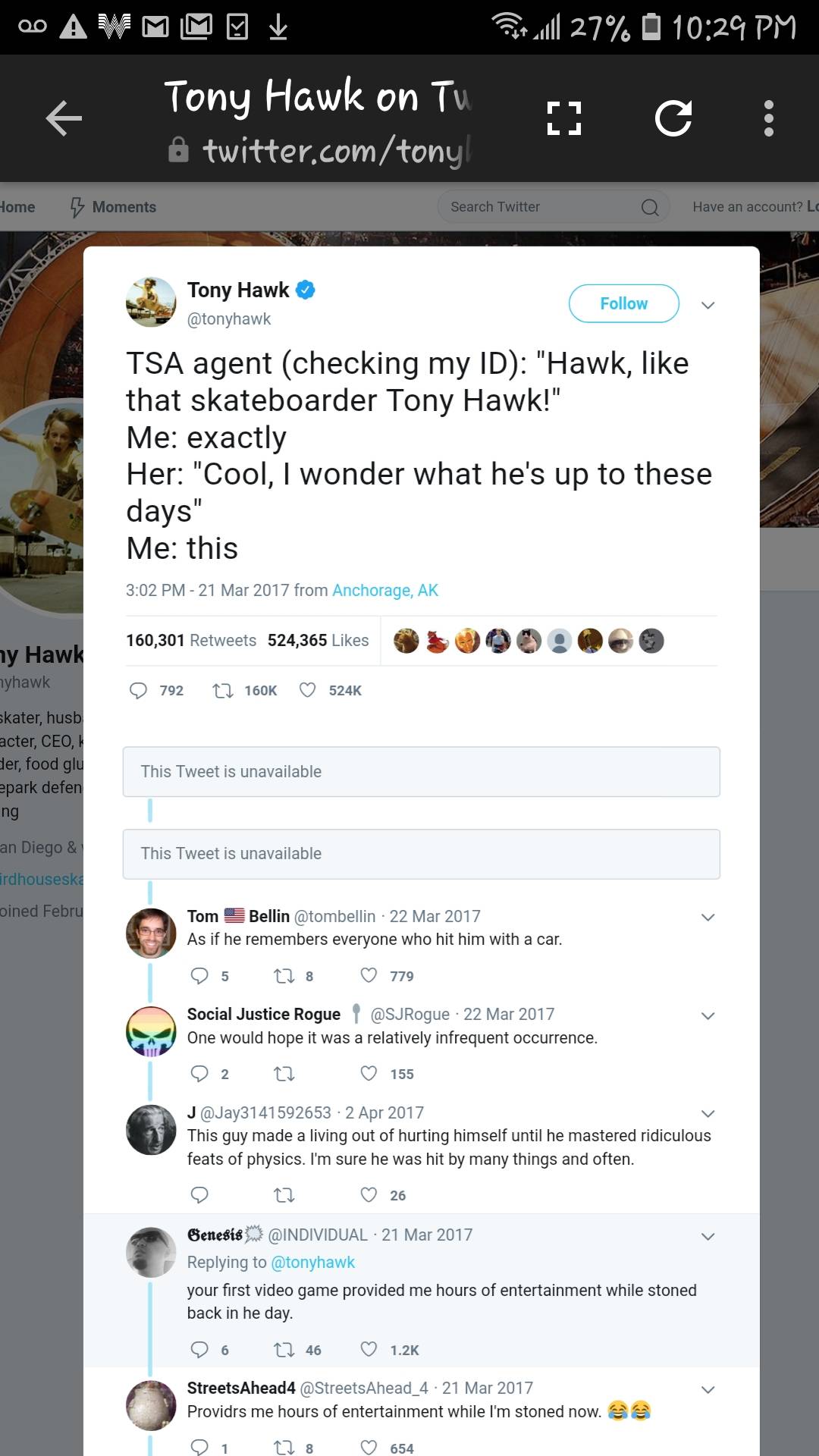 Tony and the TSA | Scrolller