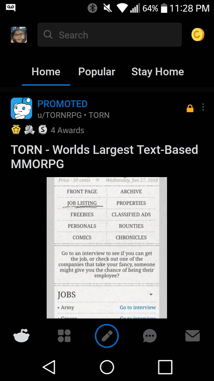 Torn has ads on reddit now! | Scrolller