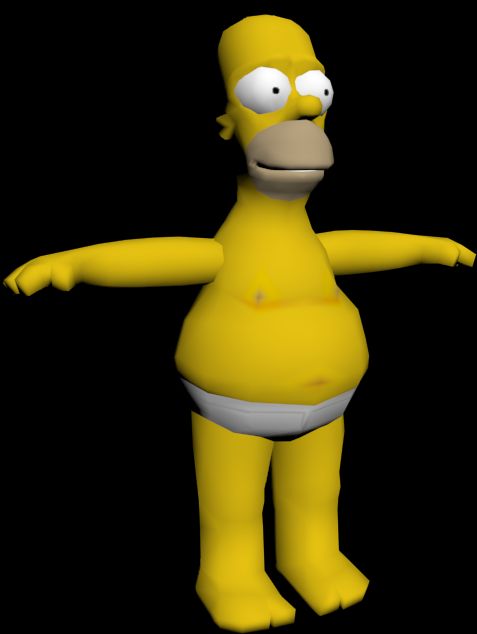 Tposing homer shirtless | Scrolller