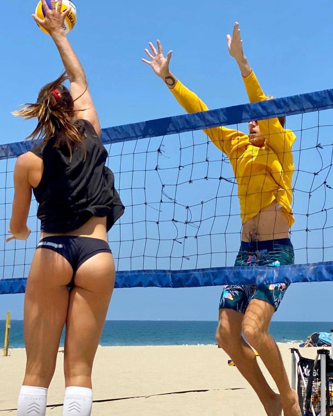 Traci Callahan practicing | Scrolller