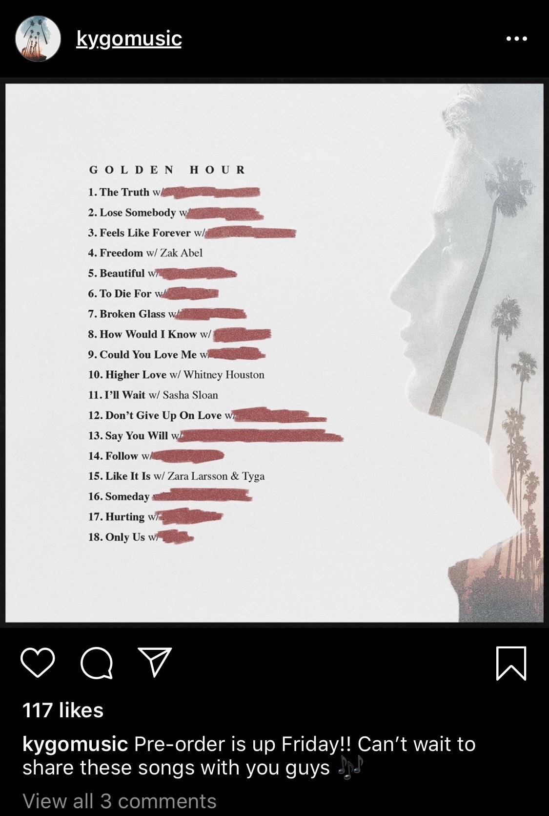 Track list official | Scrolller