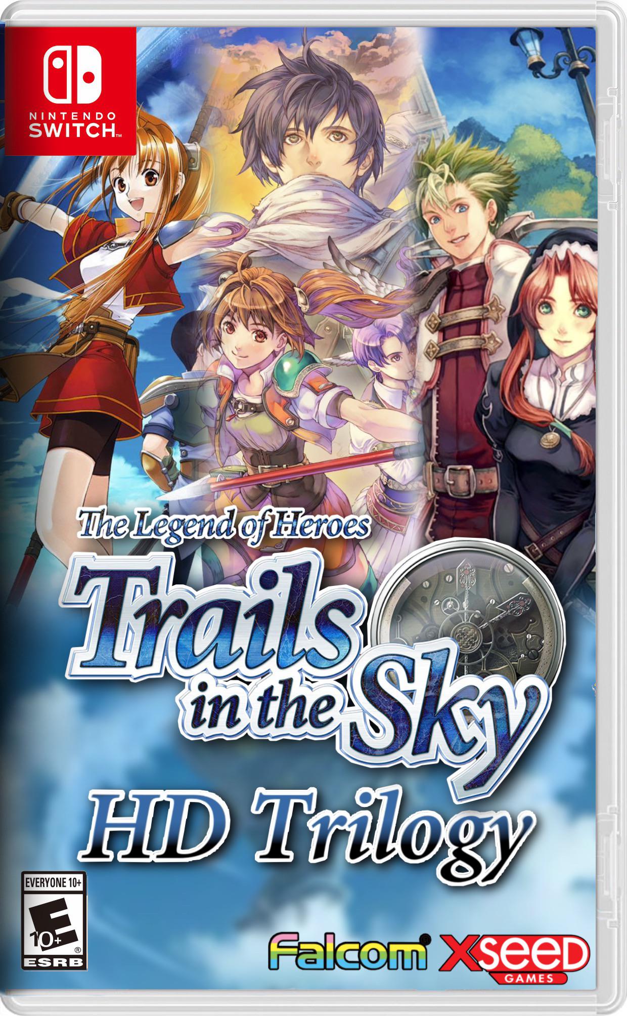 TRAILS IN THE SKY TRILOGY BOXART CONCEPT! ⭐️ | Scrolller