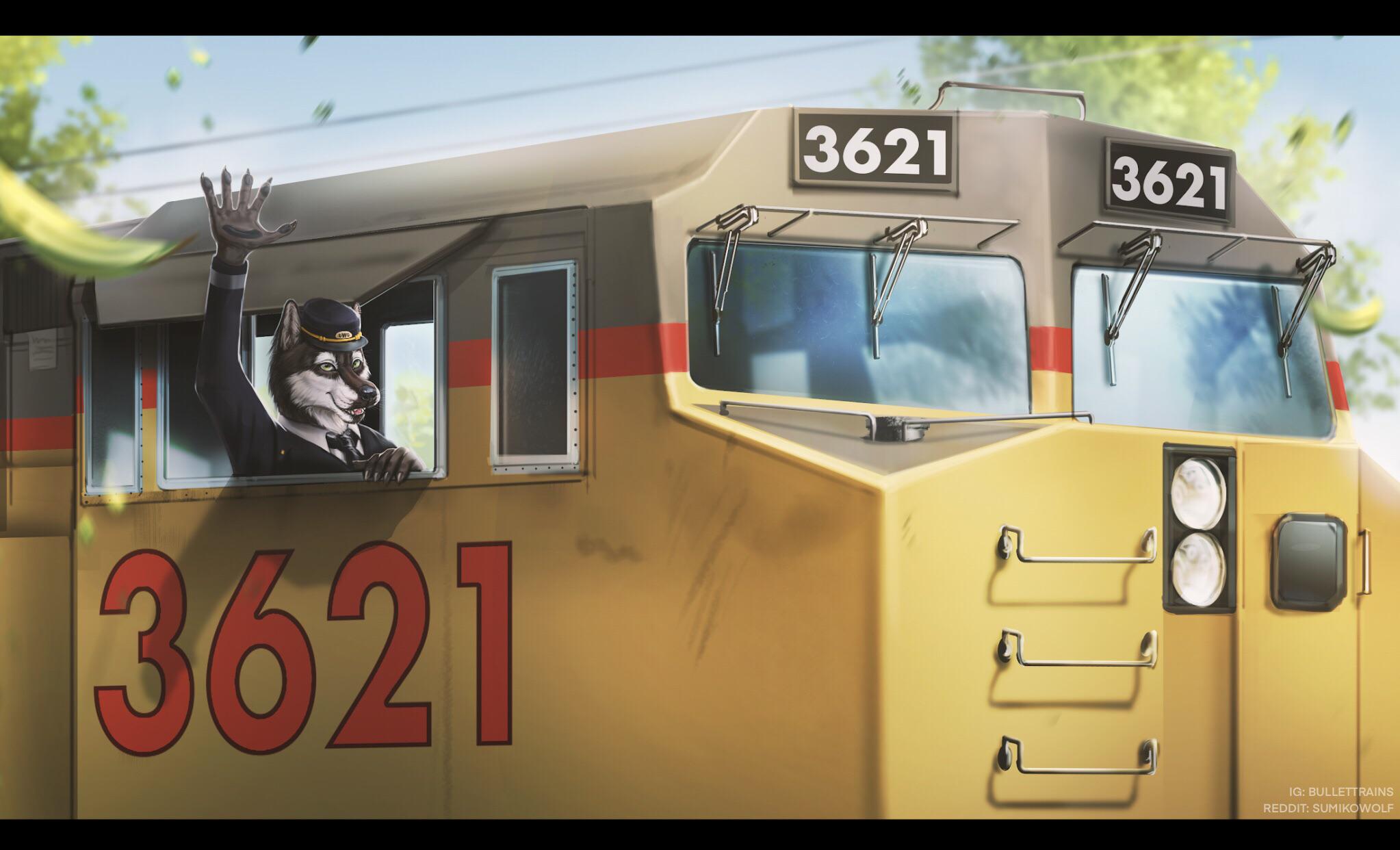 All Aboard! (OC, Bullettrains on IG) | Scrolller