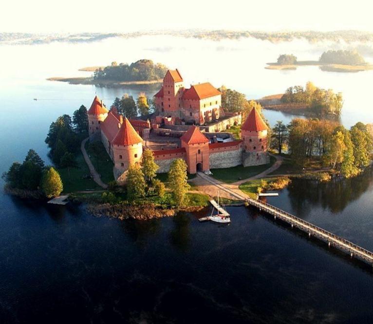 Trakai Island Castle, Lithuania - 14th Century | Scrolller