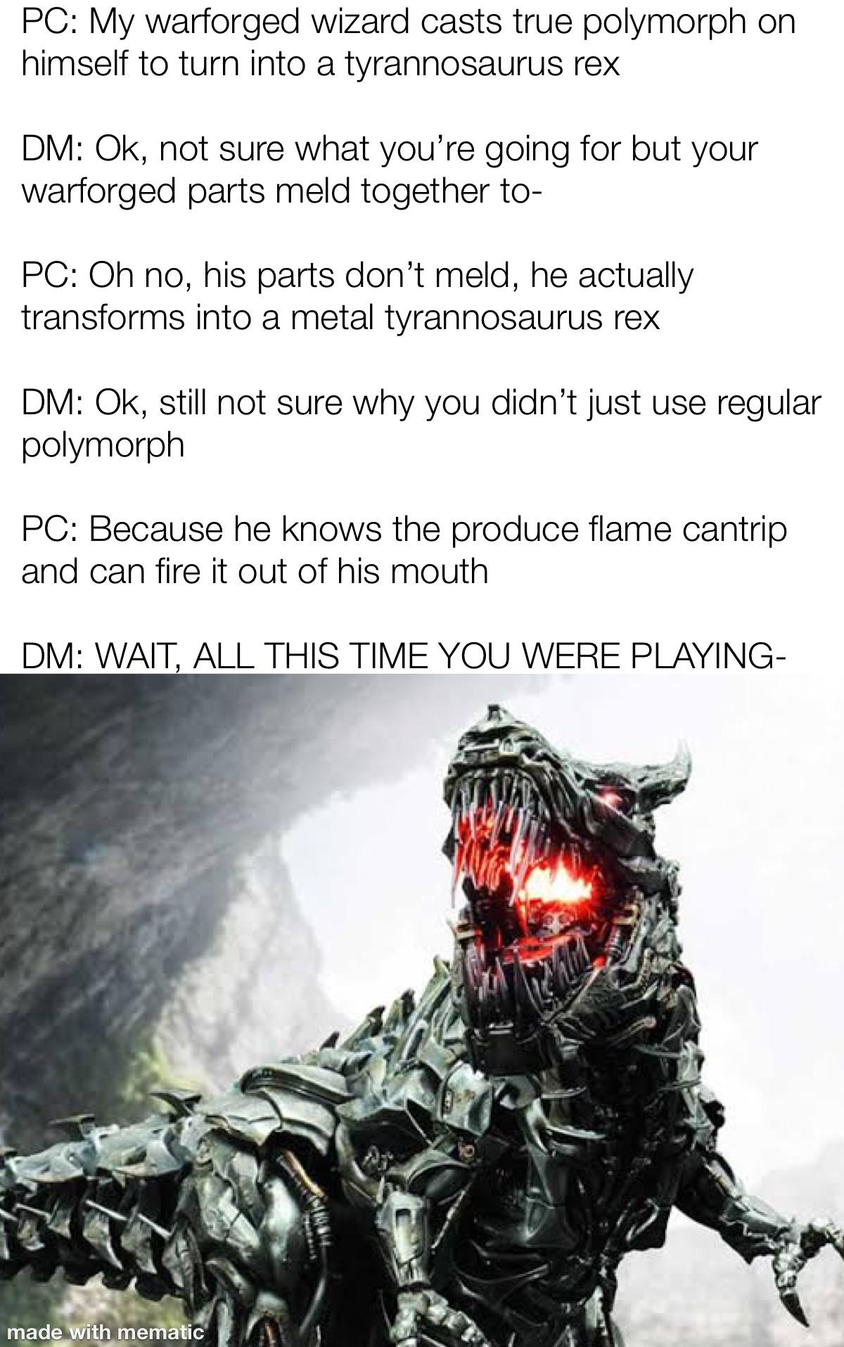 Transformers: warforged in disguise | Scrolller