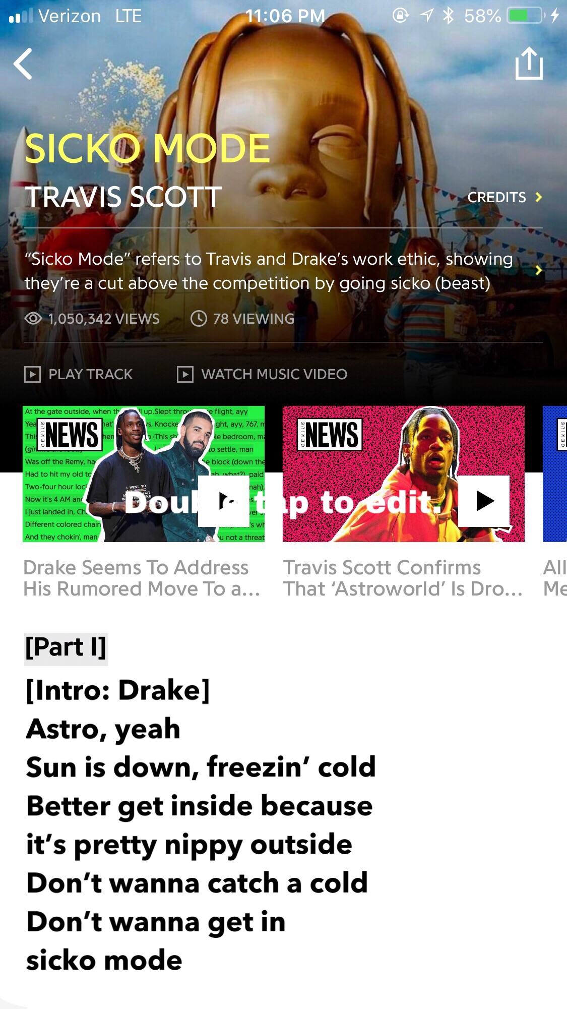 travis scott - sicko mode | Scrolller