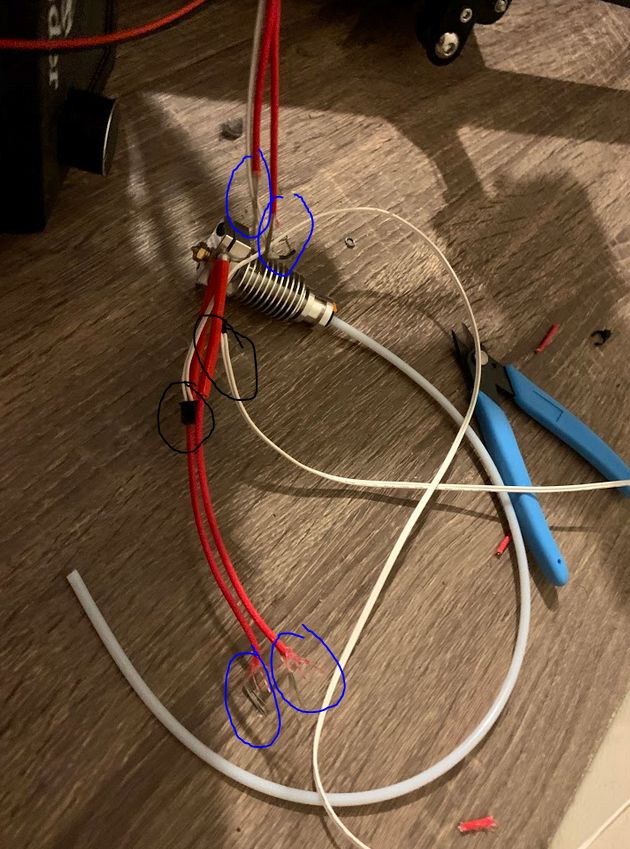 Trianglelab E3D v6 replacement... does the wiring matter? | Scrolller