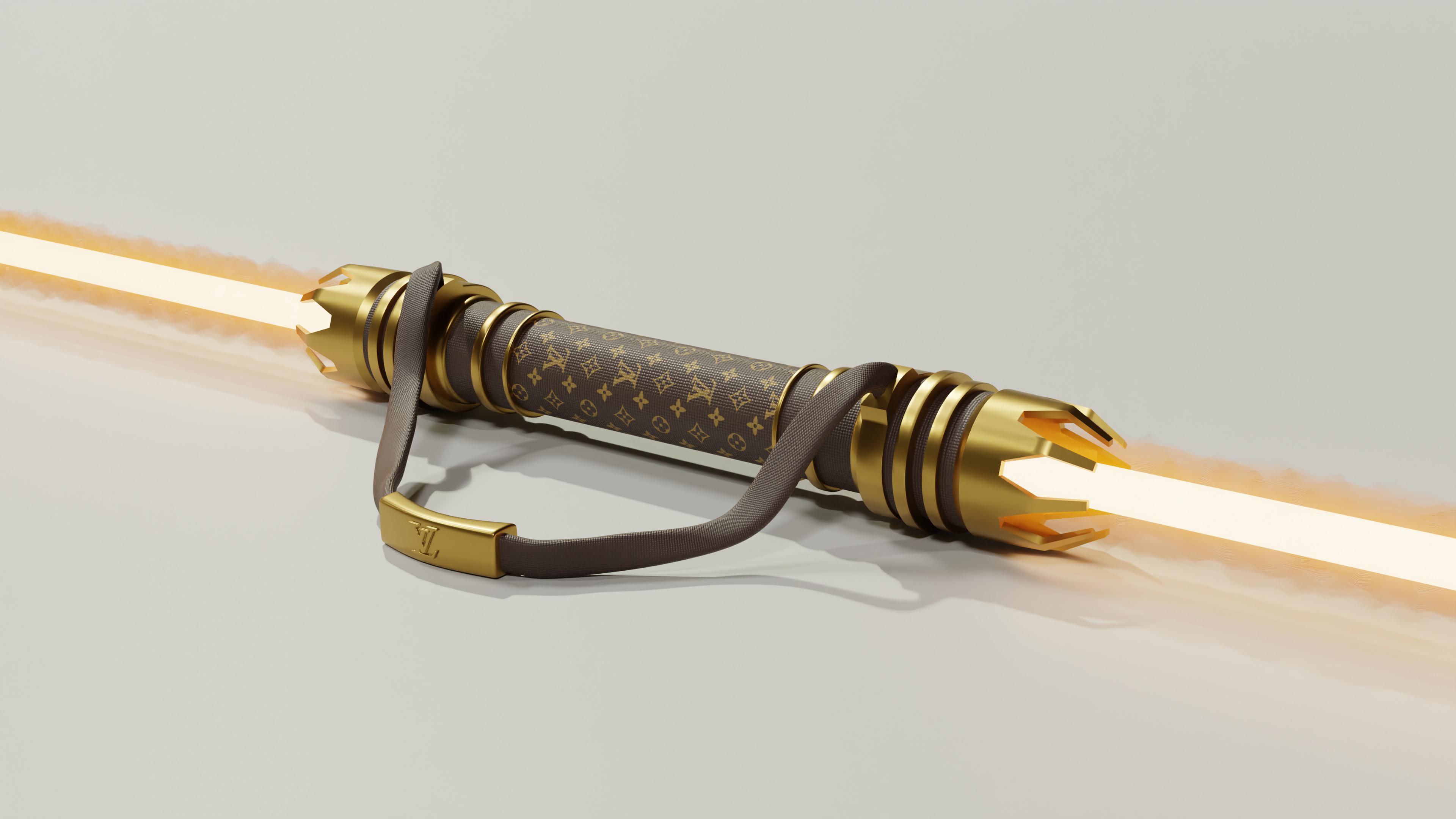 Tried designing a Louis Vuitton lightsaber | Scrolller