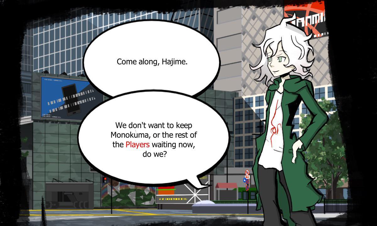 Tried drawing in the TWEWY style with Nagito-! | Scrolller