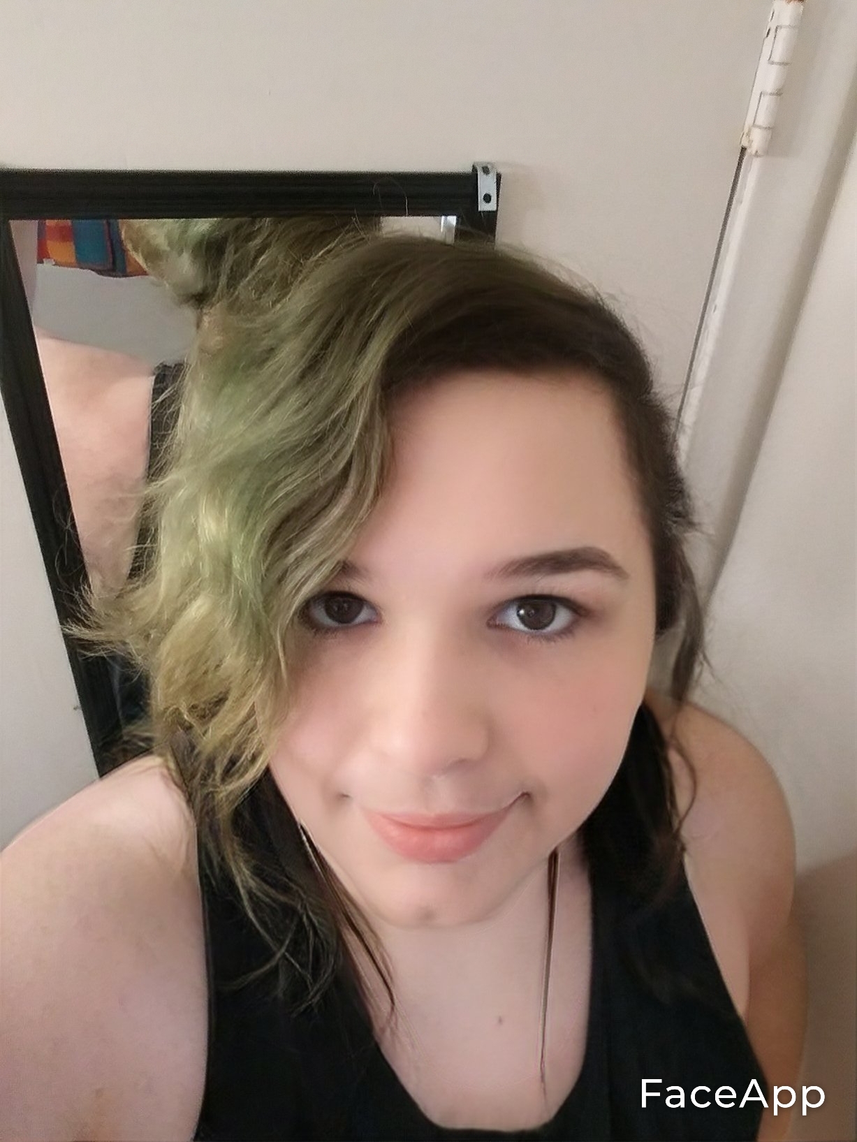 Tried FaceApp today, it almost made me cry (she/they please) | Scrolller