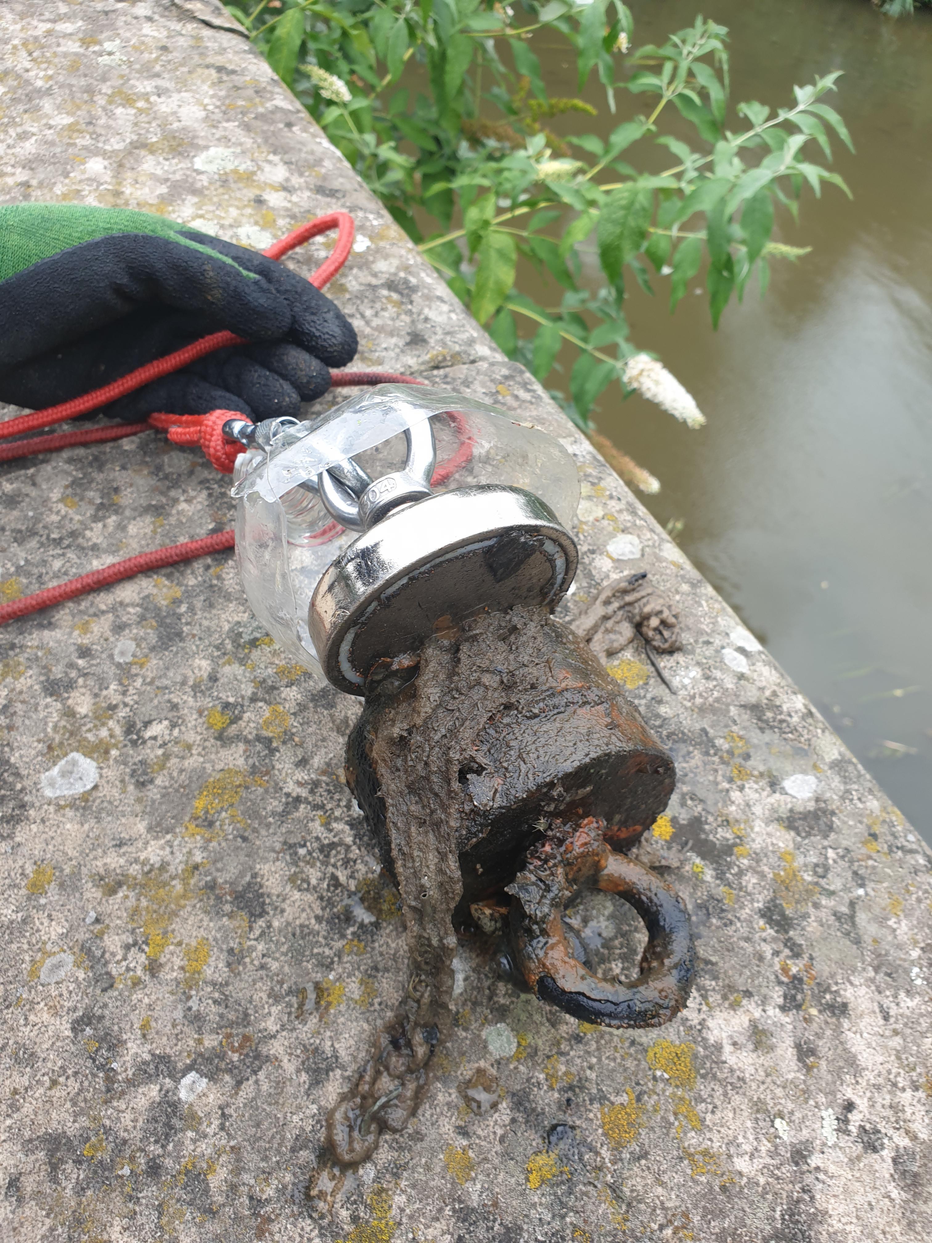 Tried it for the first time, caught another magnet! | Scrolller