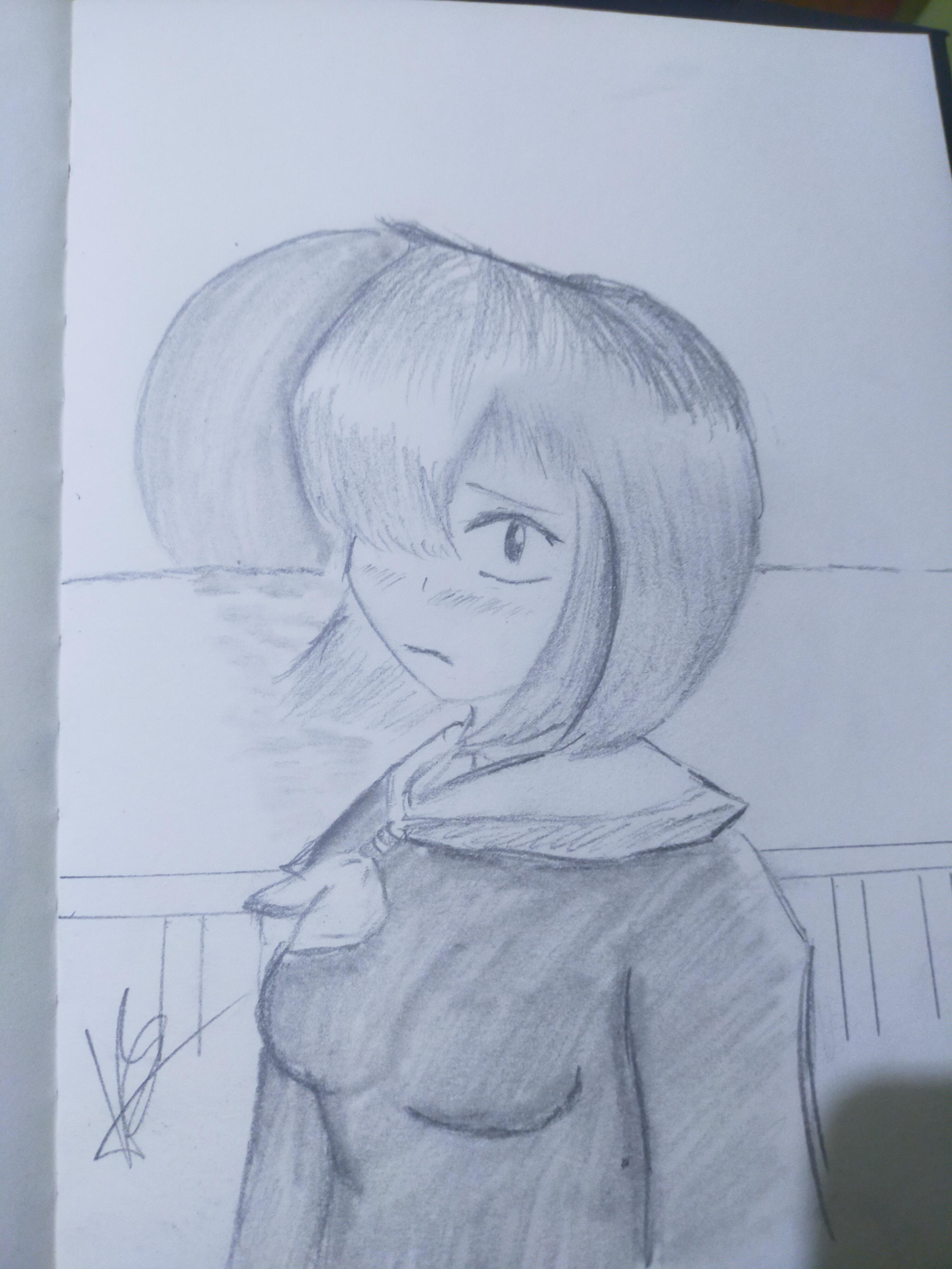 Tried to draw urabe through memory | Scrolller