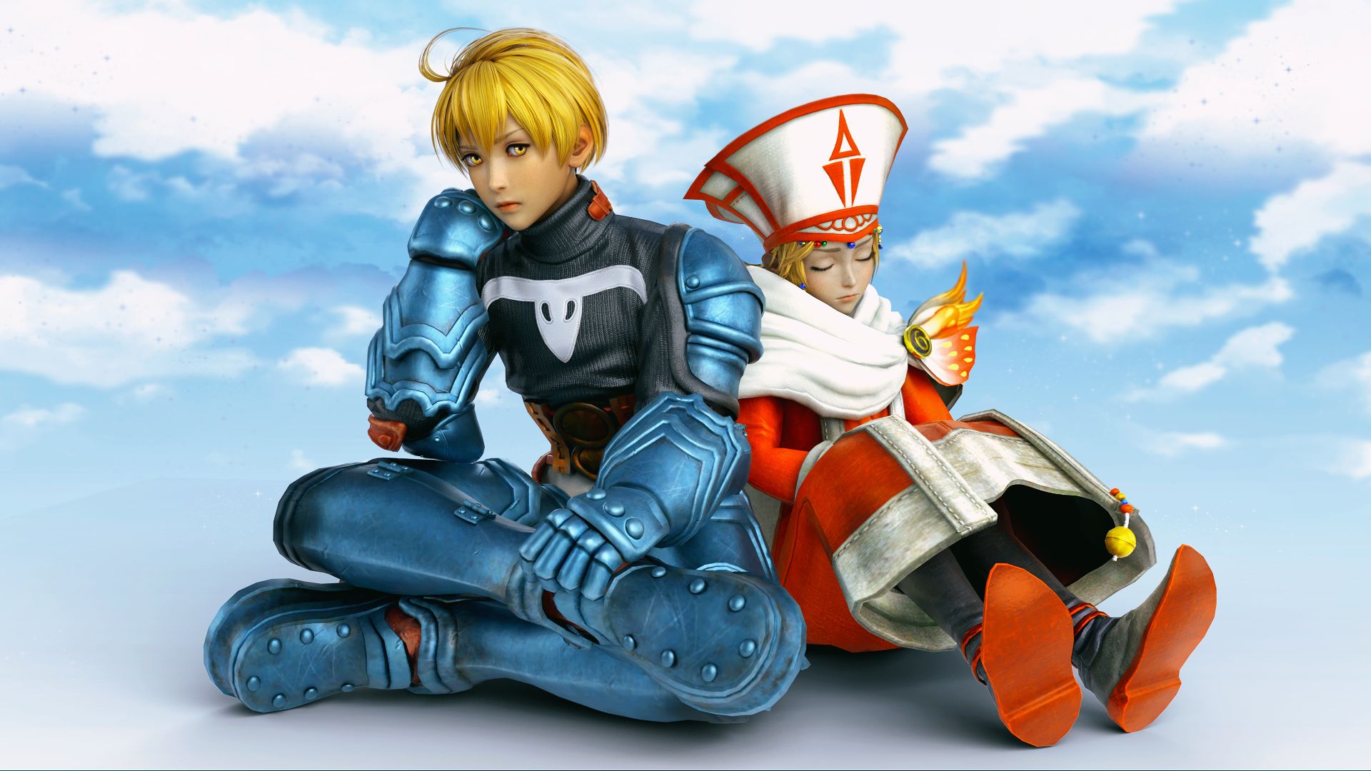 Tried to make a more dynamic render this time, I have the urge to see more Dissidia chars ...