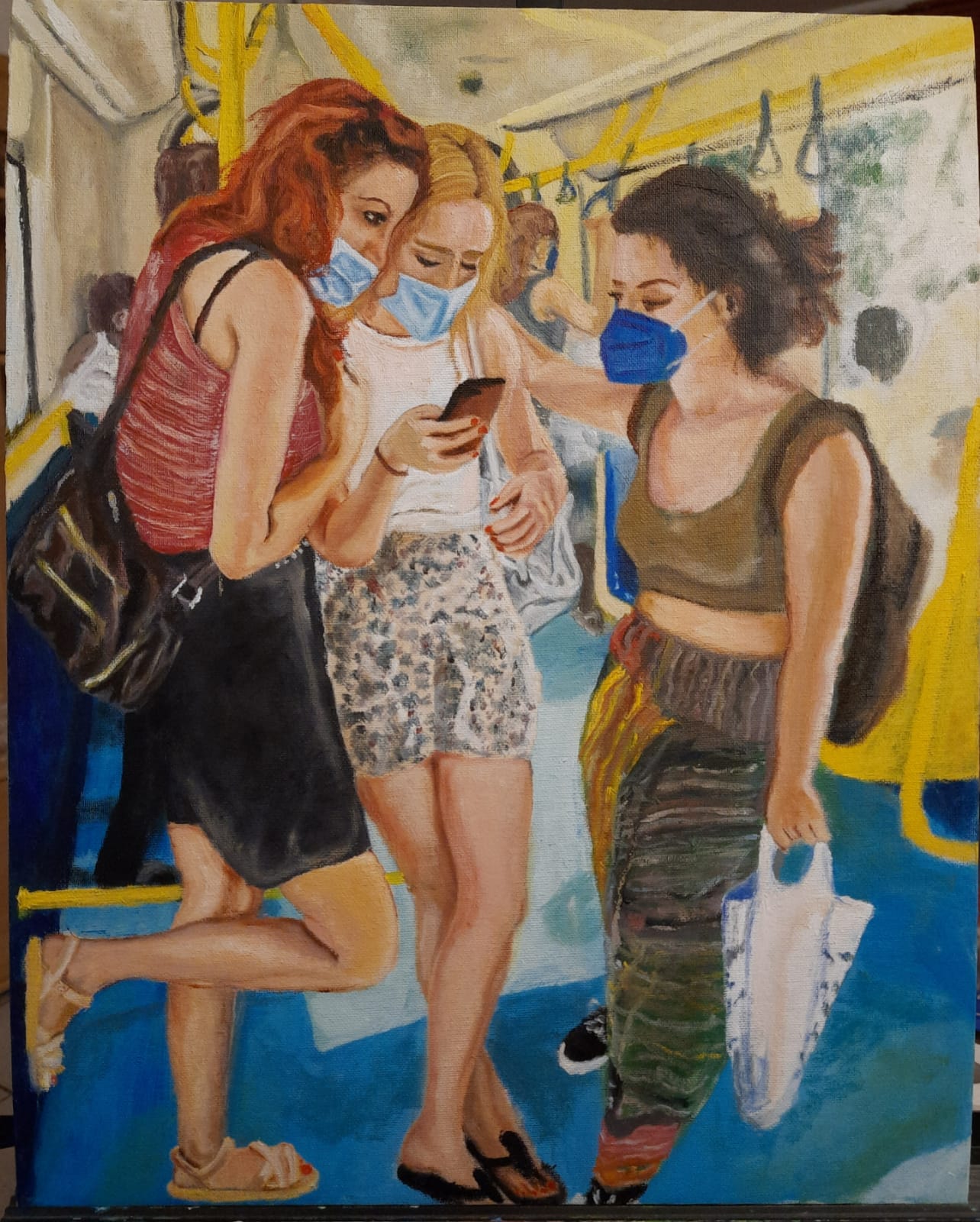 Trinity in Torino, Oil on Canvas panel, Me, 2021 | Scrolller