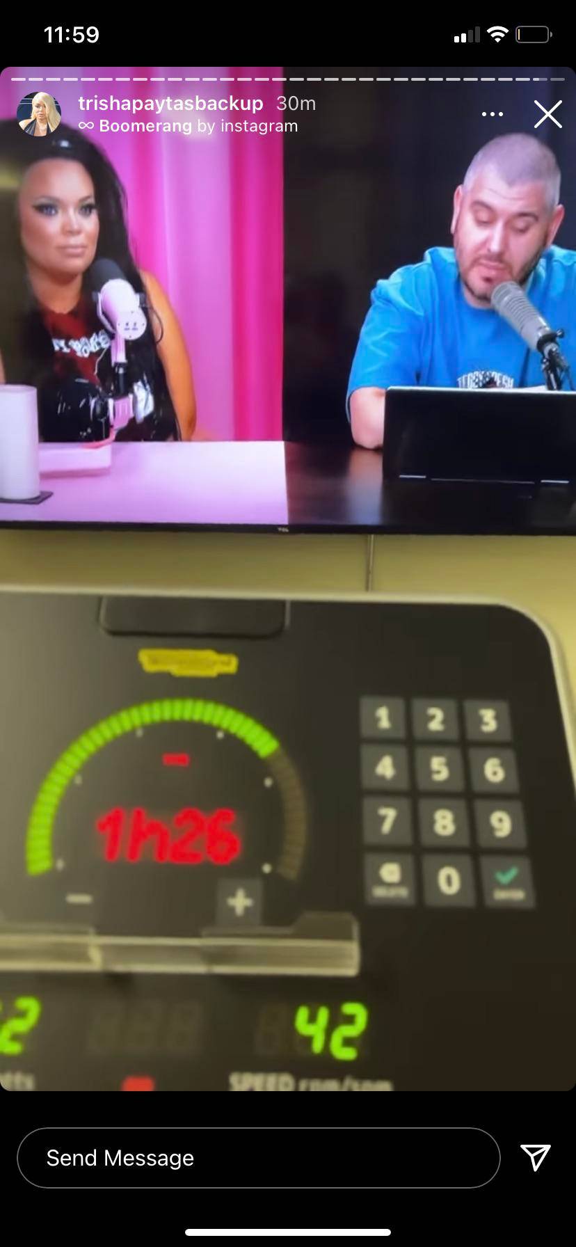 Trisha watching frenemies | Scrolller