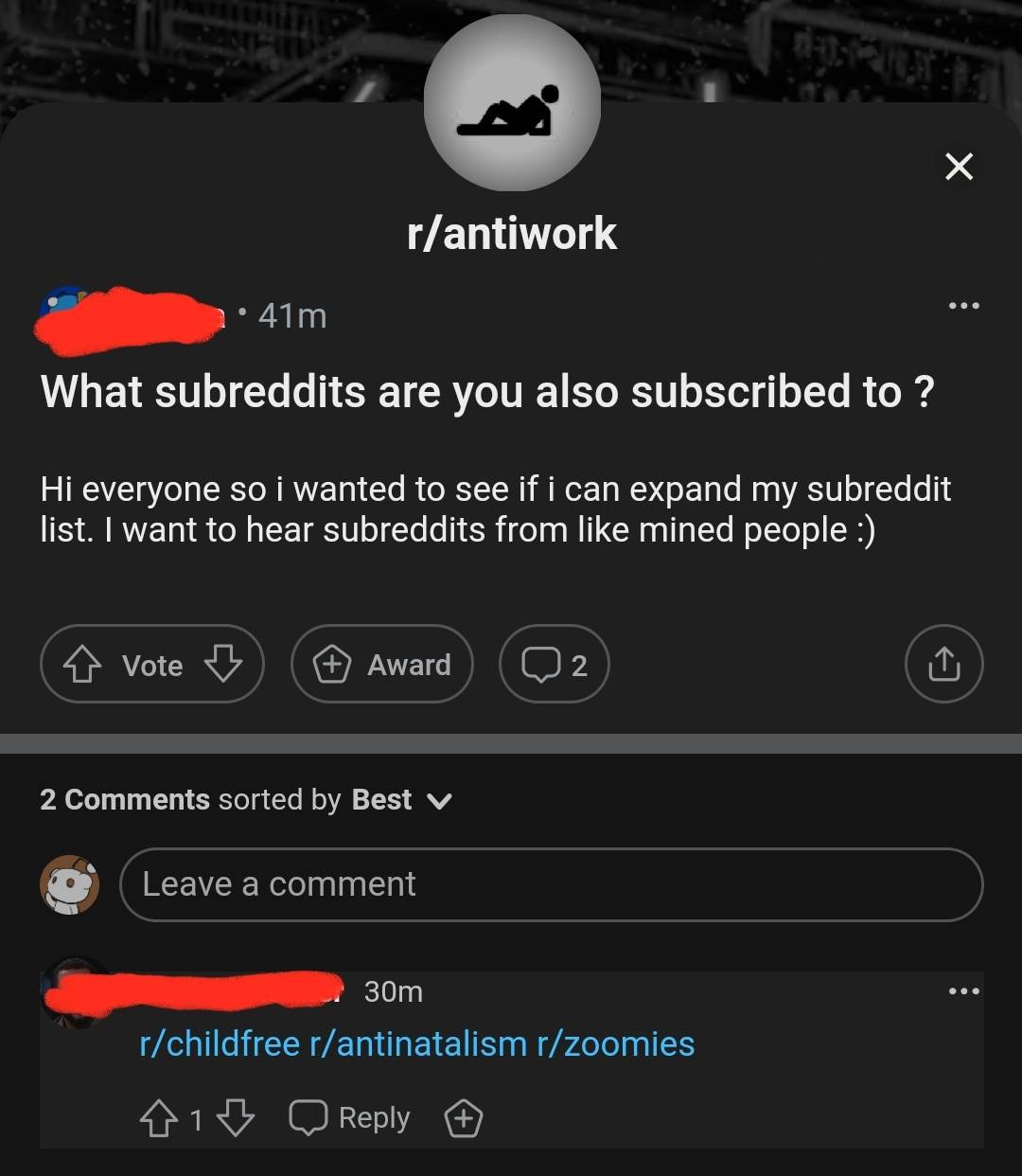 Truly the averagest of redditors | Scrolller