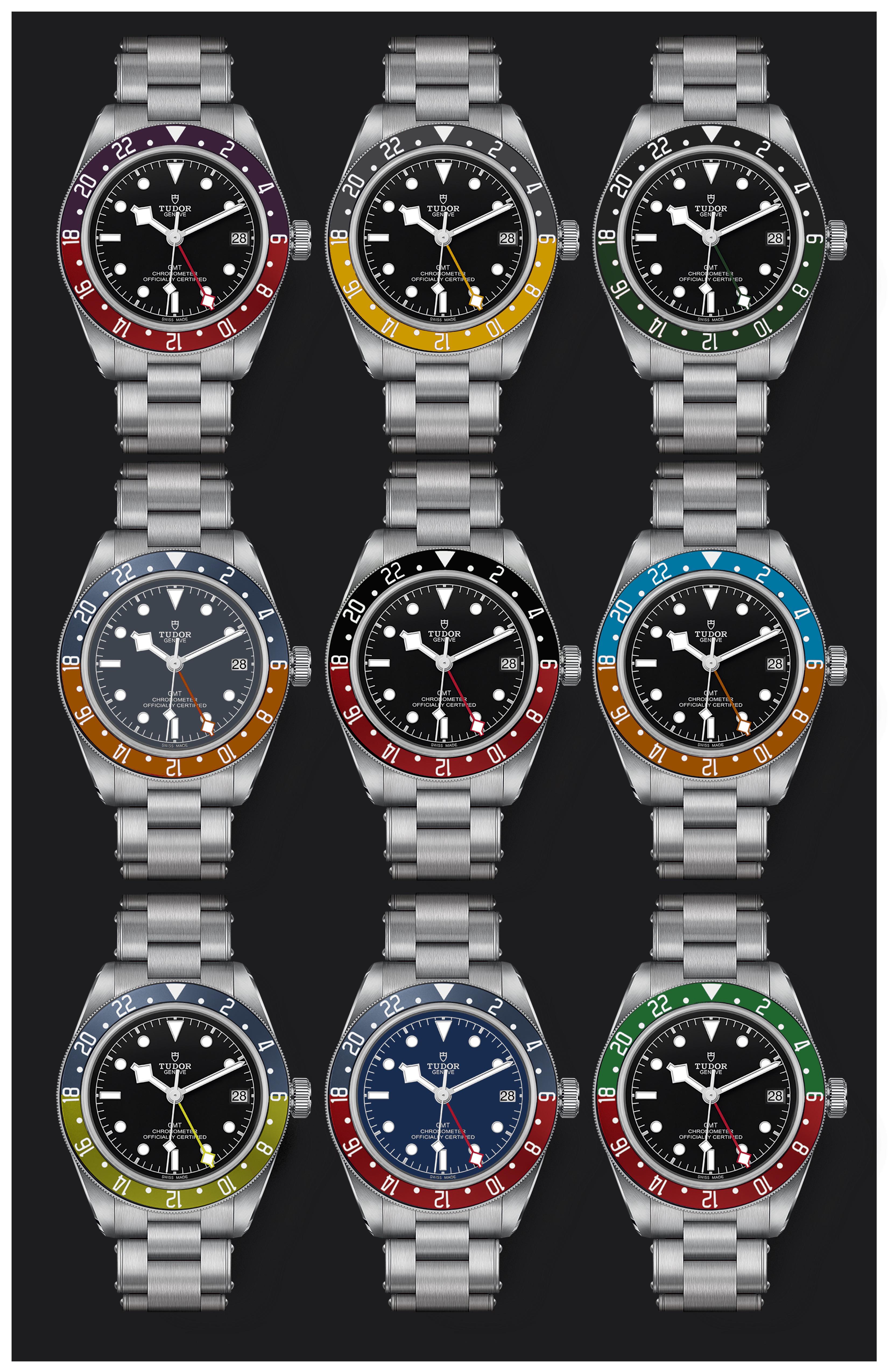 Tudor Black Bay 58 GMT Concept Colorways Scrolller Tudor Black Bay 58 GMT Concept Colorways Scrolller