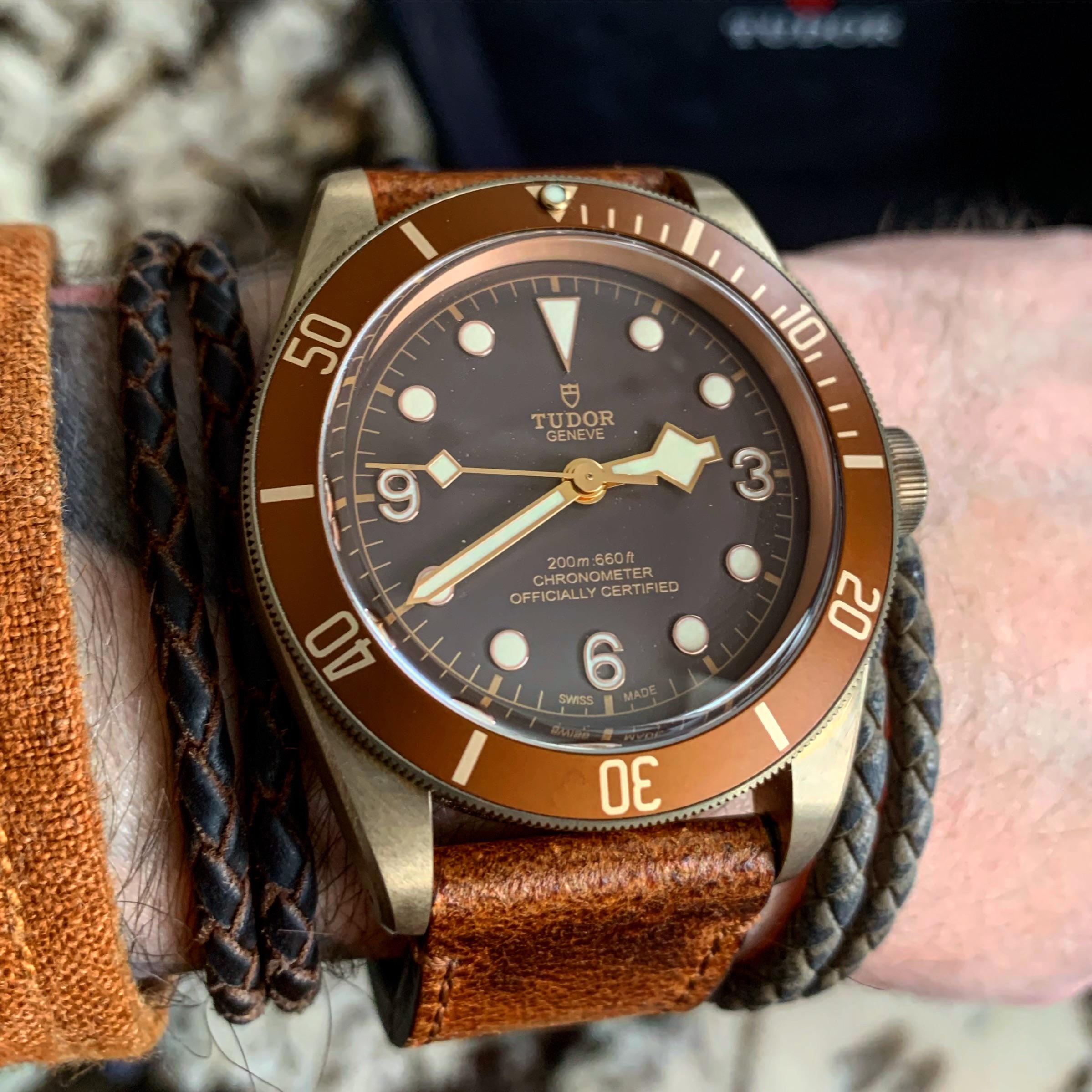 Tudor Heritage Black Bay Bronze | Scrolller