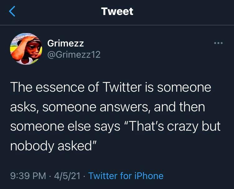 Twitter in a nutshell | Scrolller