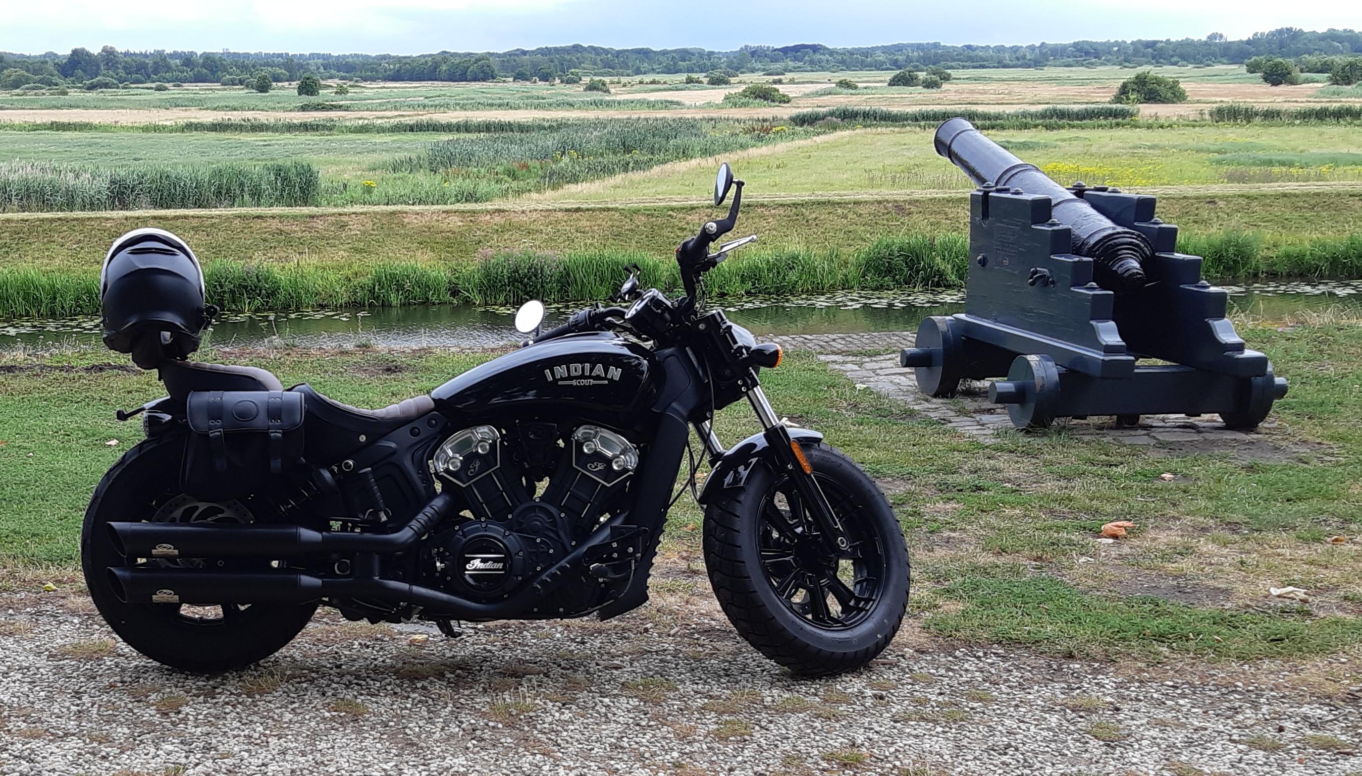 Two black cannons | Scrolller