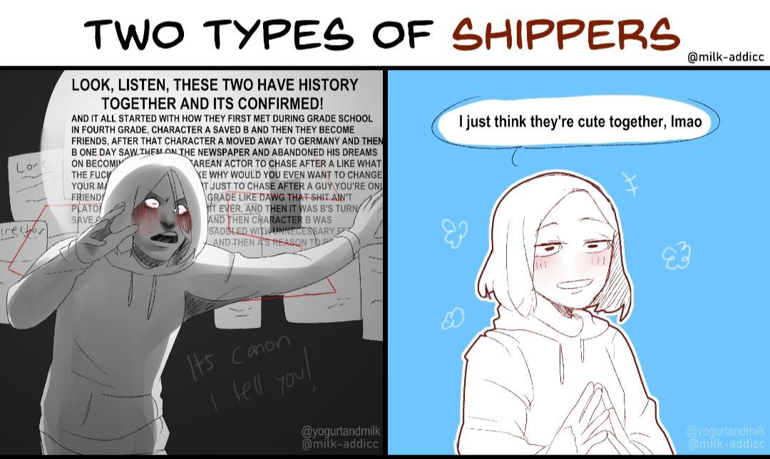 Two types of harlivy shippers | Scrolller