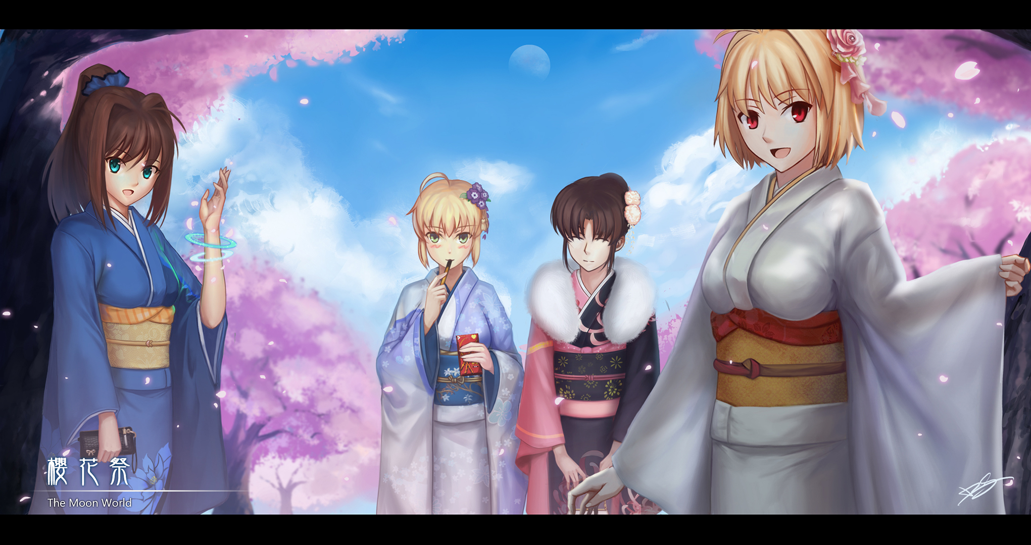 Type-Moon Main Heroines | Scrolller