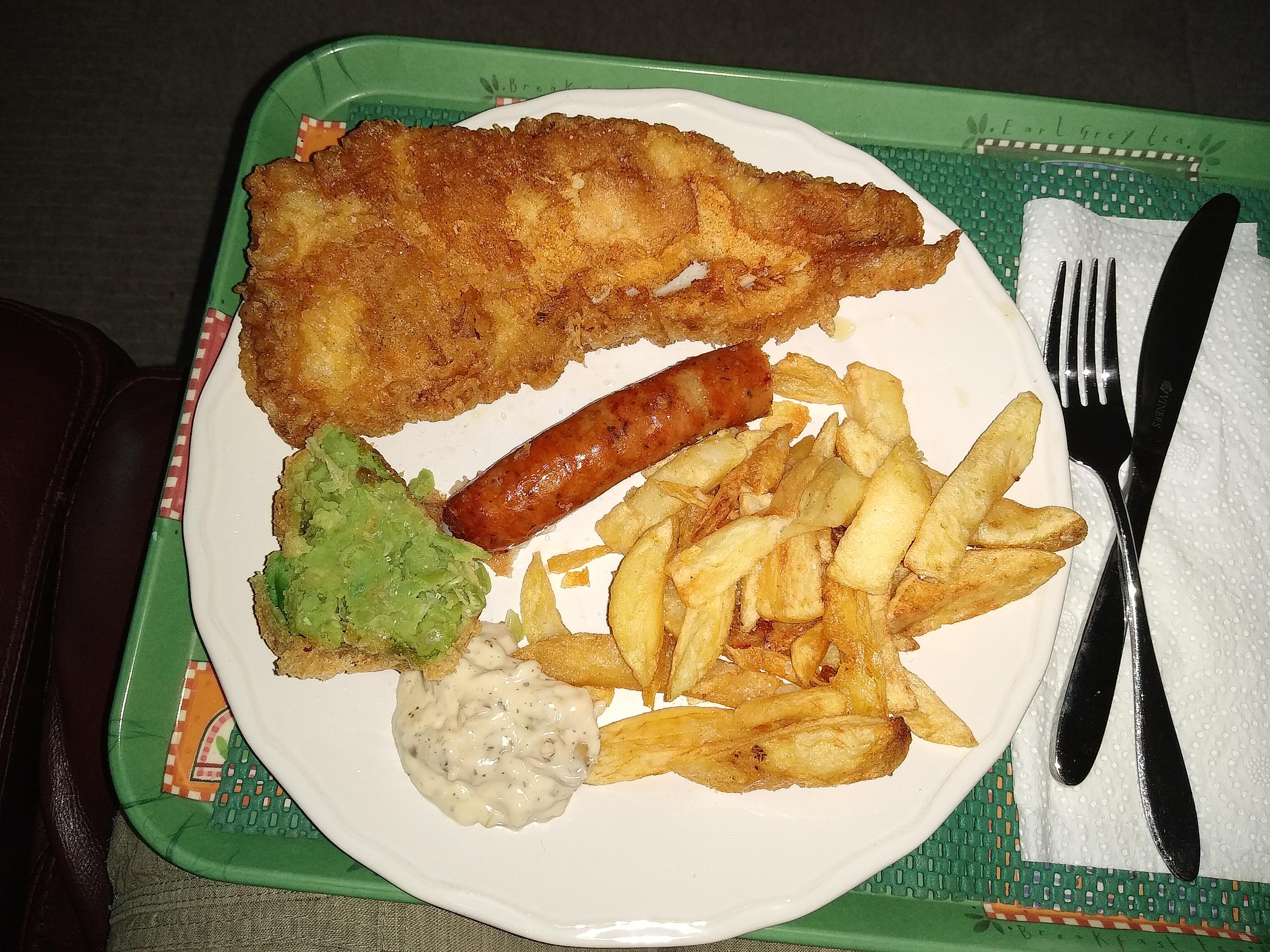 Typical British friday takeout meal. | Scrolller