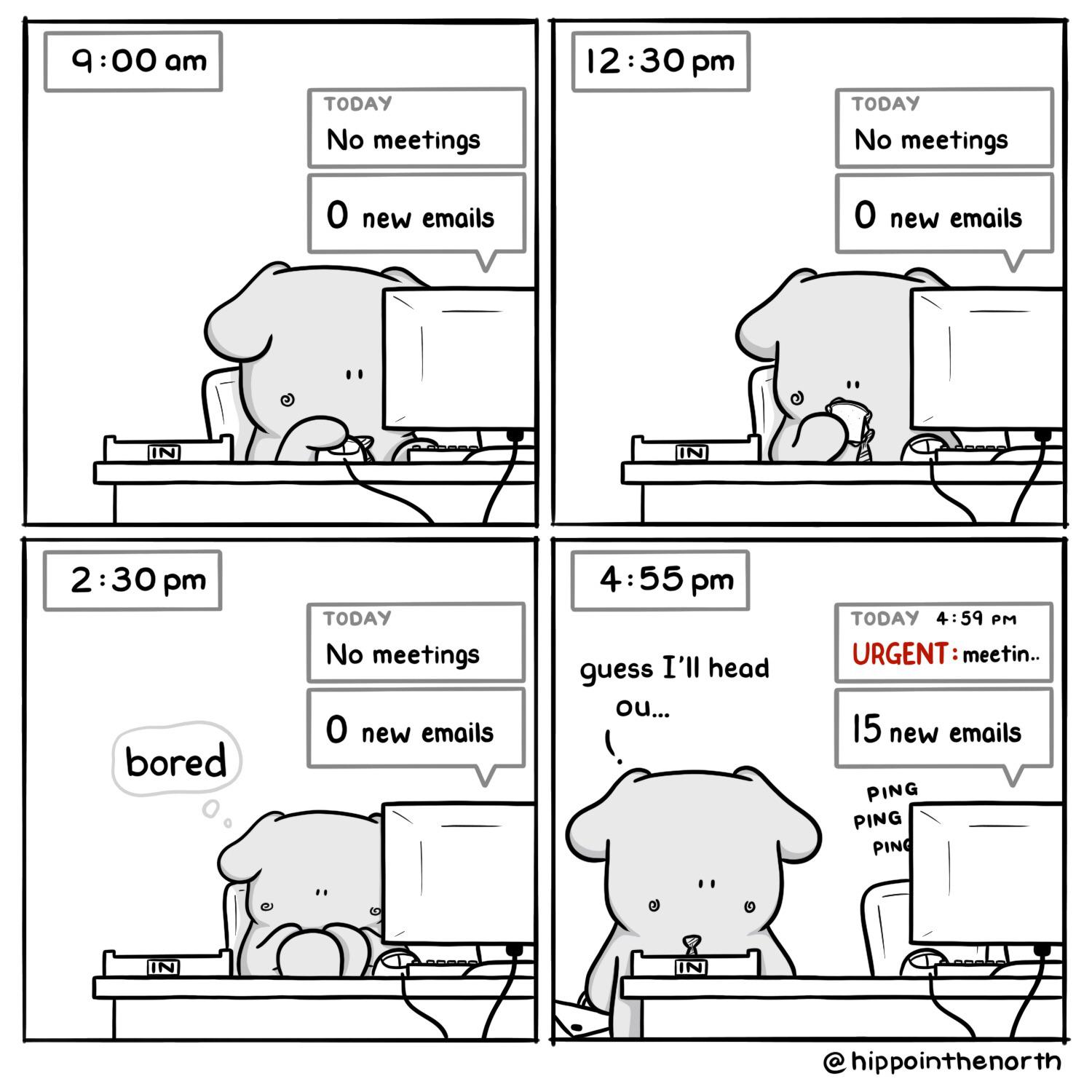 Typical Workday [OC] | Scrolller