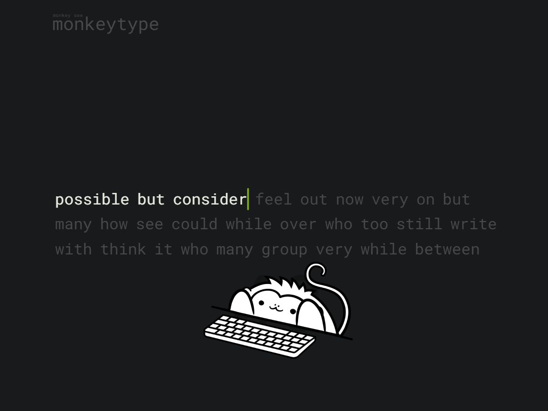 Typing practice became way more fun after adding this monkey | Scrolller
